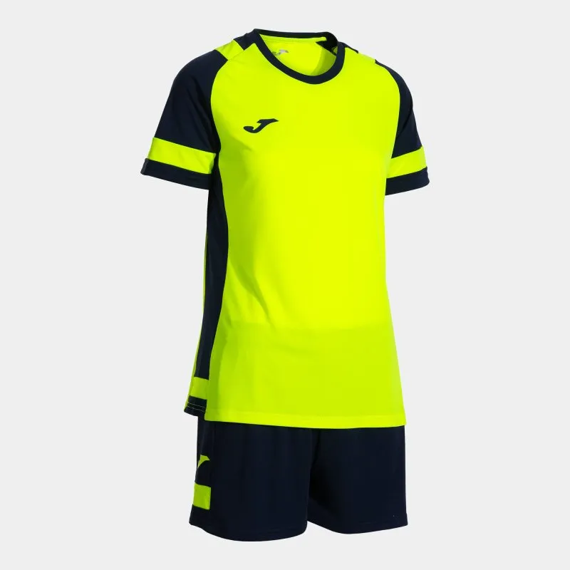 Joma JS USA - JOMA LIDER SET FLUOR YELLOW DARK NAVY